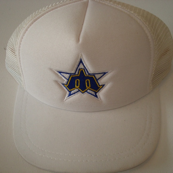 Accessories | Seattle Mariners Vintage Snapback Hat Cap 9s | Poshmark